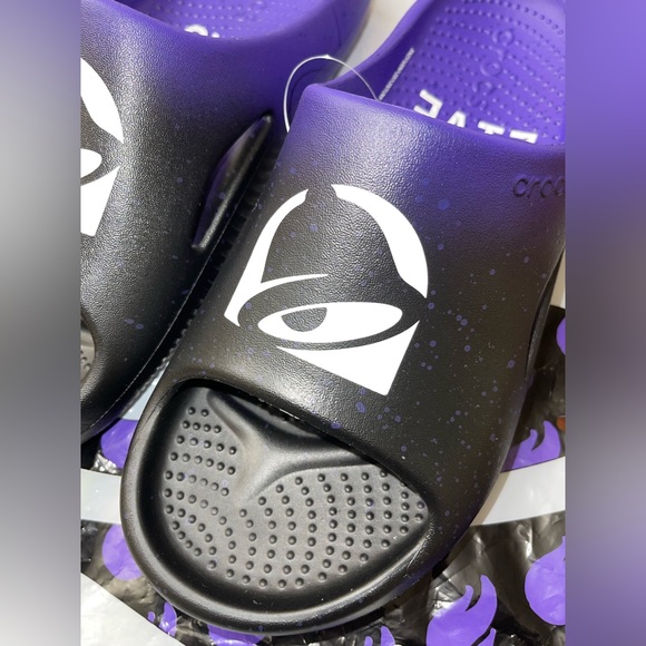 CROCS | Shoes | Crocs X Taco Bell Mellow Slides Limited Edition | Poshmark